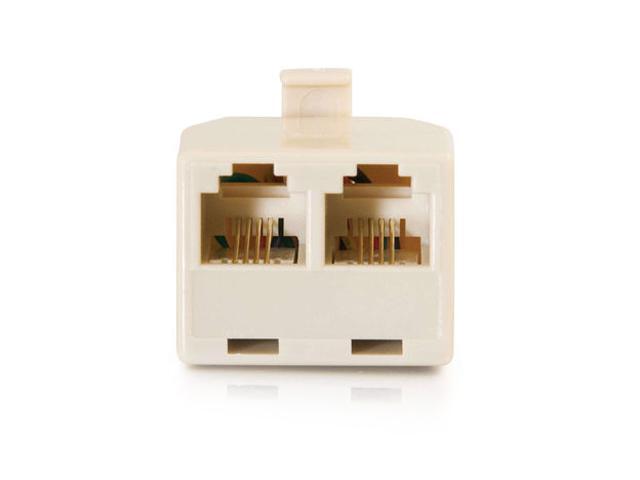 C2G RJ11 4-pin Modular T-Adapter - Newegg.com