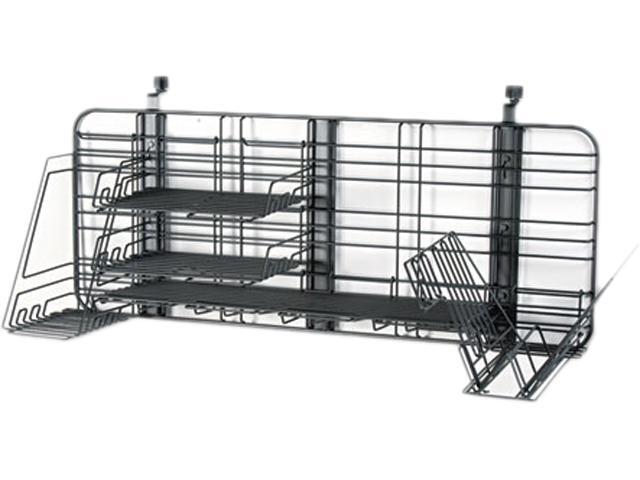 Gridworks Compact Office Organization System, 38 X 15, Charcoal Gray ...