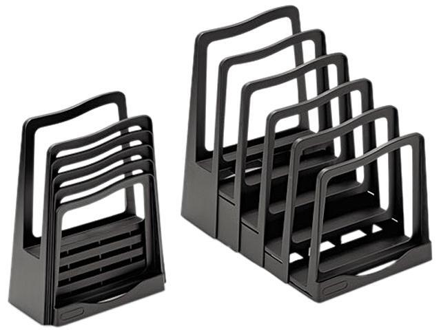 Avery Adjustable File Rack Five Sections 8 x 10 1/2 x 11 1/2 Black ...