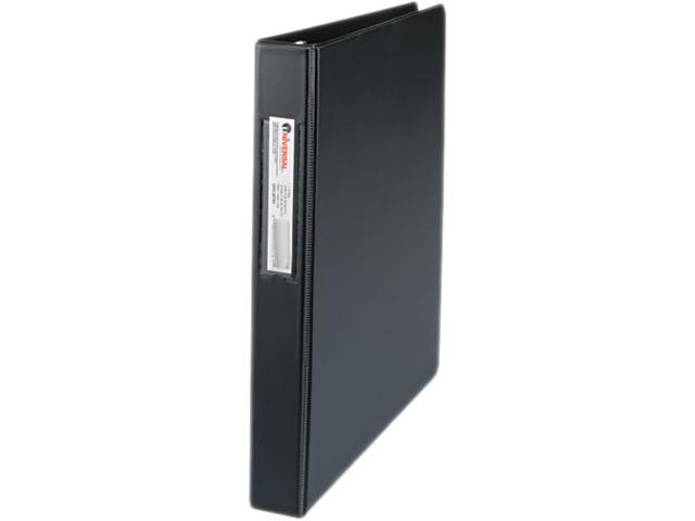 UNIVERSAL D-Ring Binder 1" Capacity 8-1/2 x 11 Black 20761 - Newegg.com
