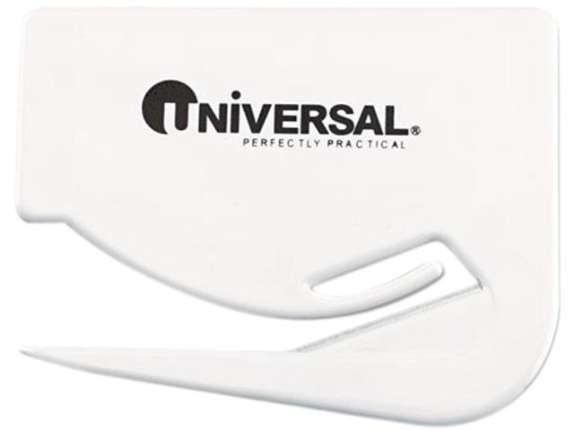 Letter Slitter Hand Letter Opener W/Concealed Blade, 2 1/2", White, 3 ...