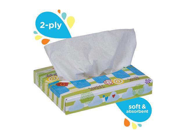 Kleenex Professional Facial Tissue for Business (21195), Flat Tissue ...