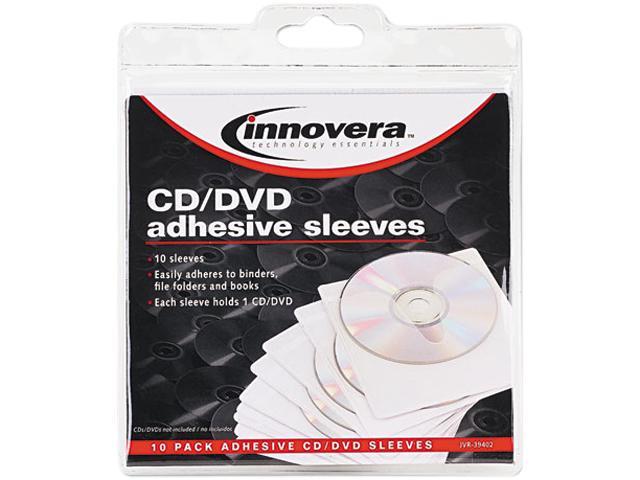 Innovera Self-Adhesive Cd/Dvd Sleeves, 10/Pack 39402 - Newegg.com