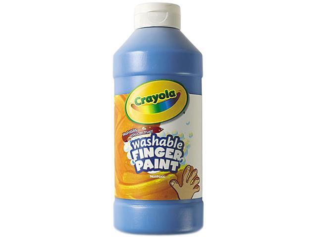 Crayola Washable Fingerpaint, Blue, 16 Oz Bottle 551316042 - Newegg.com