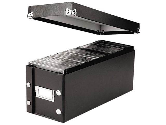 Snap-N-Store SNS01521 Media Storage Box, Holds 60 Slim/30 Std. Cases ...