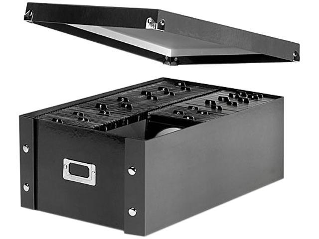 Media Storage Box, Holds 120 Slim/60 Standard Cases SNS01658 - Newegg.com