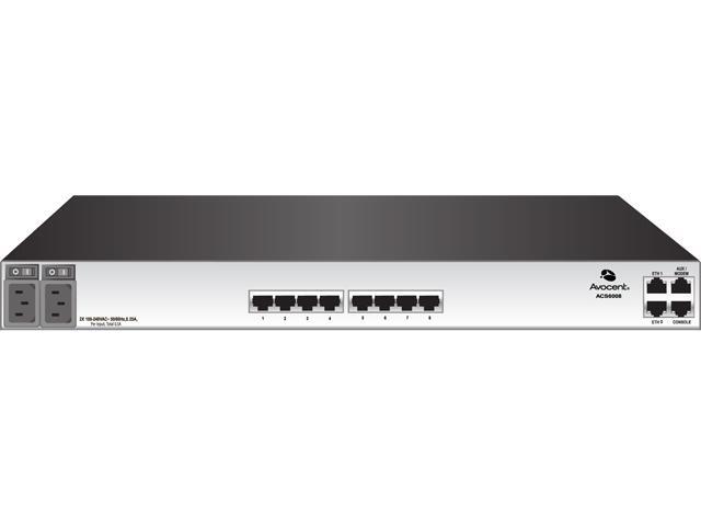 Avocent ACS 6000 8 Port Dual AC - Newegg.com