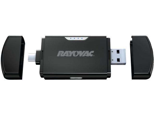 RAYOVAC PS76 800mAh Portable Phone Boost 800 Li-Ion Charger (Micro USB ...