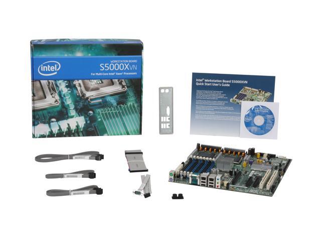 Open Box: Intel S5000XVNSATAR Extended ATX Server Motherboard - Newegg.com