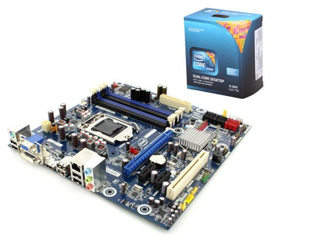 Intel BX80616I5660-KIT2 Intel Core i5-660 3.33GHz Micro ATX Motherboard ...