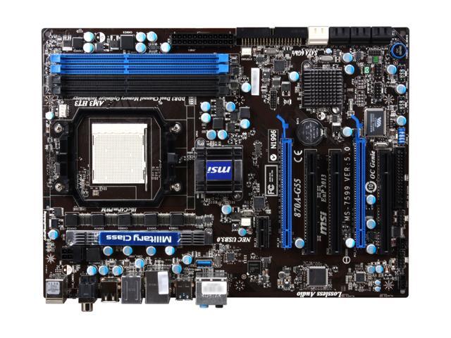 MSI 870A-G55 AM3 ATX AMD Motherboard - Newegg.ca