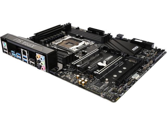 MSI X99A SLI LGA 2011-v3 ATX Intel Motherboard - Newegg.ca