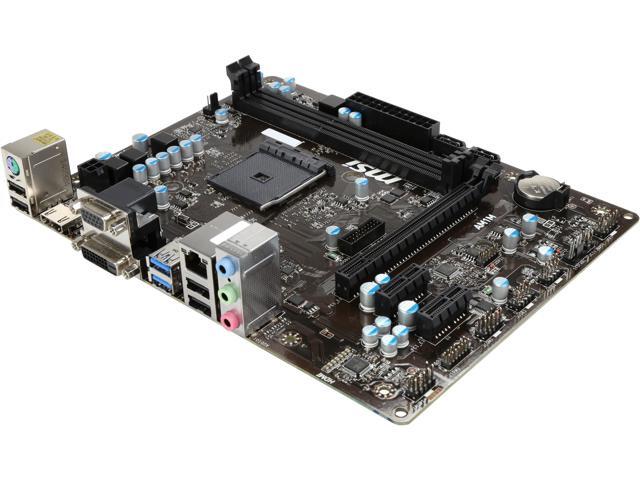 Refurbished: MSI AM1M AM1 Micro ATX AMD Motherboard - Newegg.com