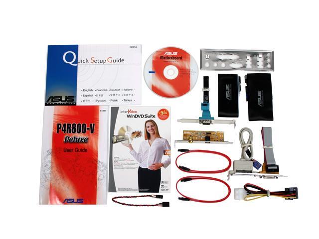 ASUS P4R800-V DELUXE Socket 478 ATX Intel Motherboard - Newegg.com