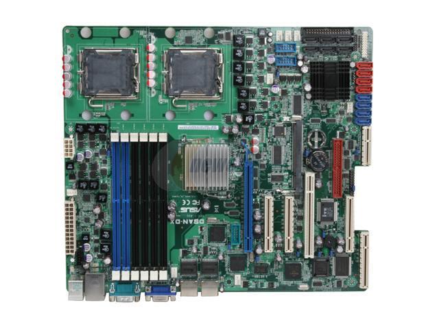 ASUS DSAN-DX Dual LGA 771 Intel 5100 SSI CEB 1.1 Dual Intel Xeon Server ...