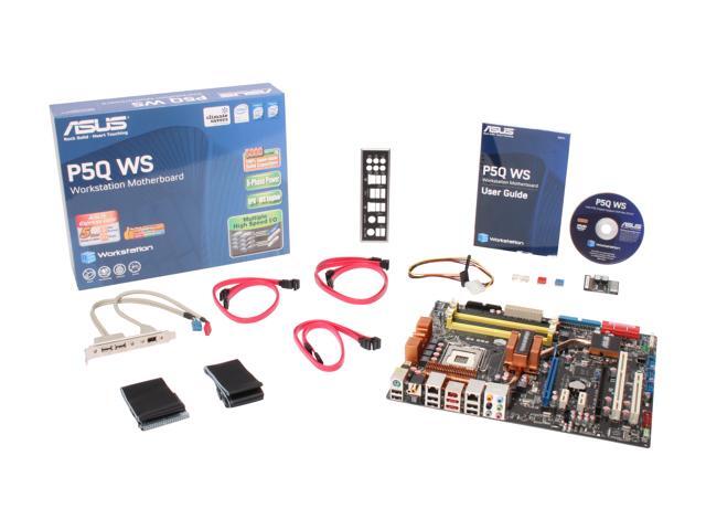 ASUS P5Q WS LGA 775 ATX Intel Motherboard - Newegg.ca