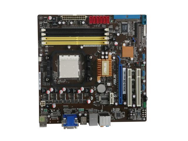 ASUS M3A76-CM AM2+/AM2 Micro ATX AMD Motherboard - Newegg.com