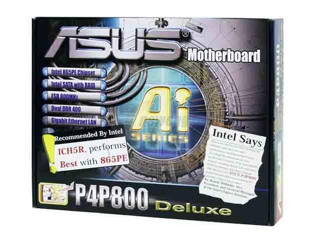 ASUS P4P800 Deluxe Socket 478 ATX Intel Motherboard - Newegg.ca
