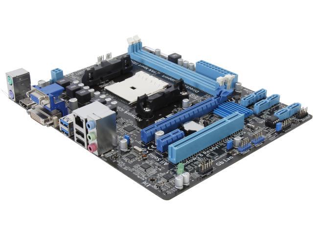 ASUS A55M-A/USB3 FM2 Micro ATX USB 3.0 and Native HDMI/DVI Outputs AMD ...