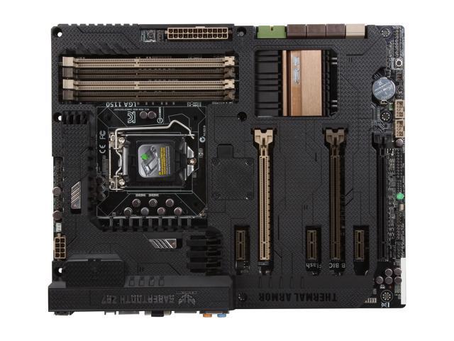 Refurbished: ASUS SABERTOOTH Z87 LGA 1150 ATX Intel Motherboard ...