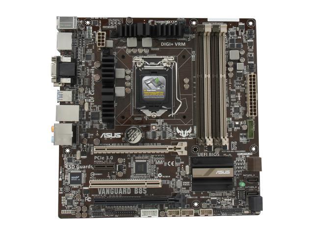 ASUS VANGUARD B85 LGA 1150 Micro ATX Intel Motherboard - Newegg.ca
