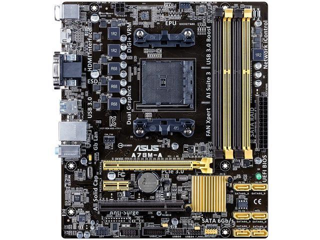 Refurbished: ASUS A78M-A FM2+ Micro ATX AMD Motherboard - Newegg.com