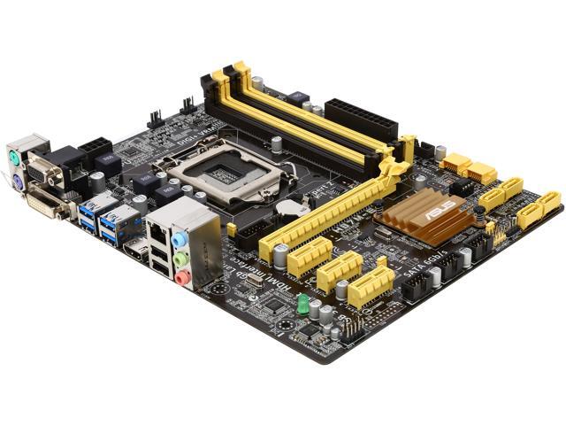 Refurbished: ASUS H87M-E-R LGA 1150 uATX Intel Motherboard - Certified ...