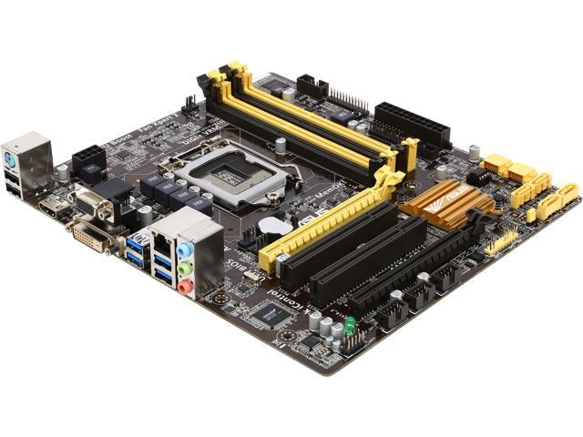 Refurbished: ASUS H87M-PLUS/CSM/C/SI-R LGA 1150 Micro ATX Intel ...