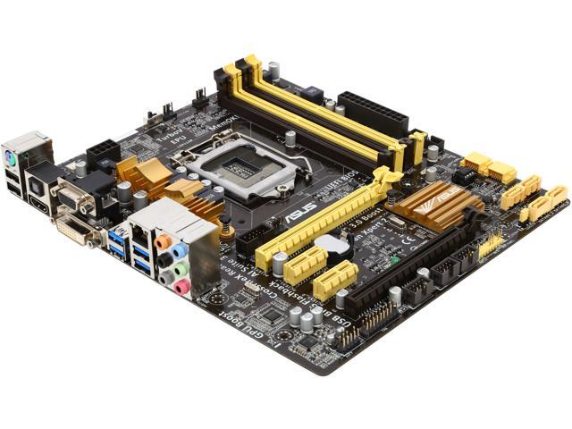Refurbished: ASUS Z87M-PLUS-R LGA 1150 uATX Intel Motherboard ...