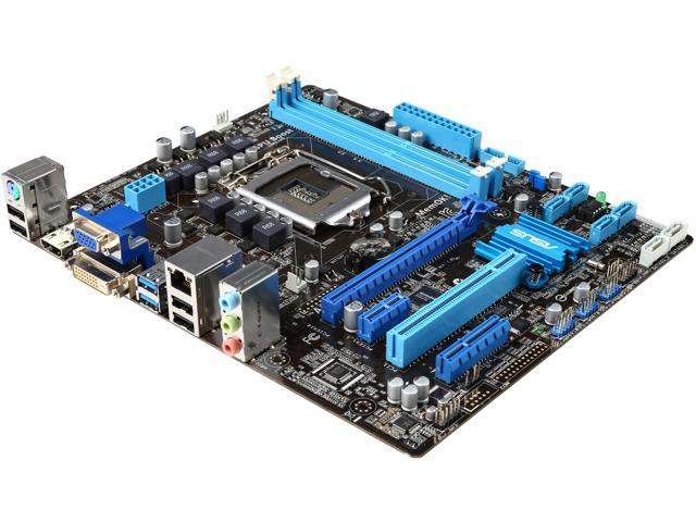 Refurbished: ASUS P8H77-M LE-R LGA 1155 uATX Intel Motherboard with UEFI BIOS - Newegg.com