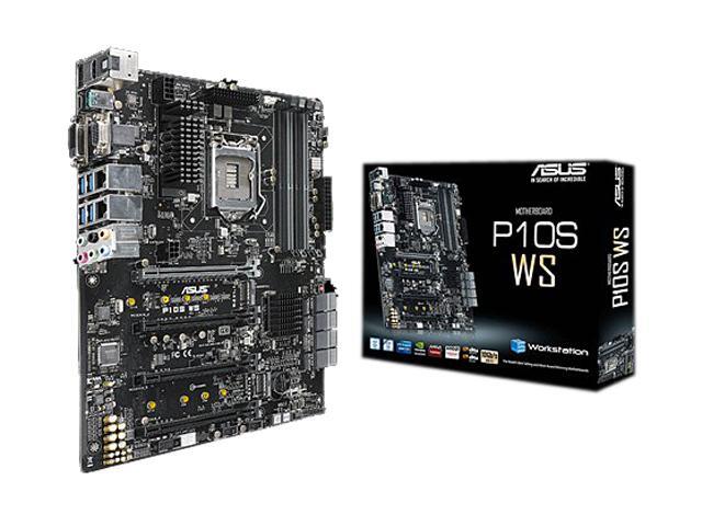 ASUS P10S WS LGA 1151 ATX Intel Motherboard - Newegg.ca
