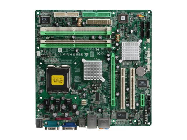 BIOSTAR G965 Micro 775(Vista) LGA 775 Intel G965 Express Micro ATX ...