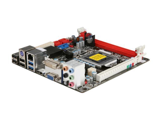 BIOSTAR TH61 ITX LGA 1155 Mini ITX Intel Motherboard with UEFI BIOS ...