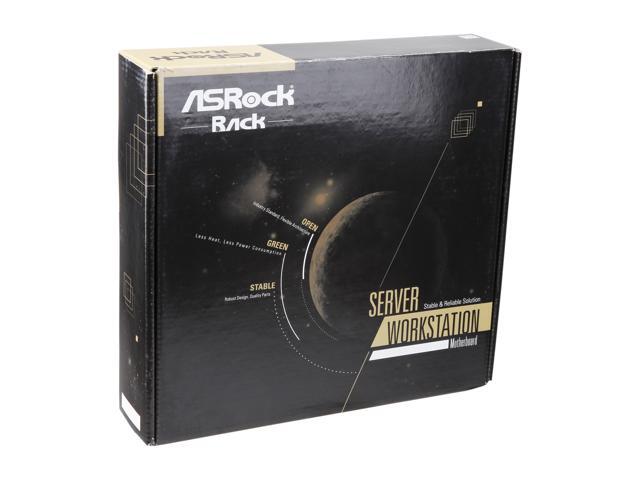 Open Box: AsRock Rack E3C242D4U Micro ATX Server Motherboard LGA 1151 ...