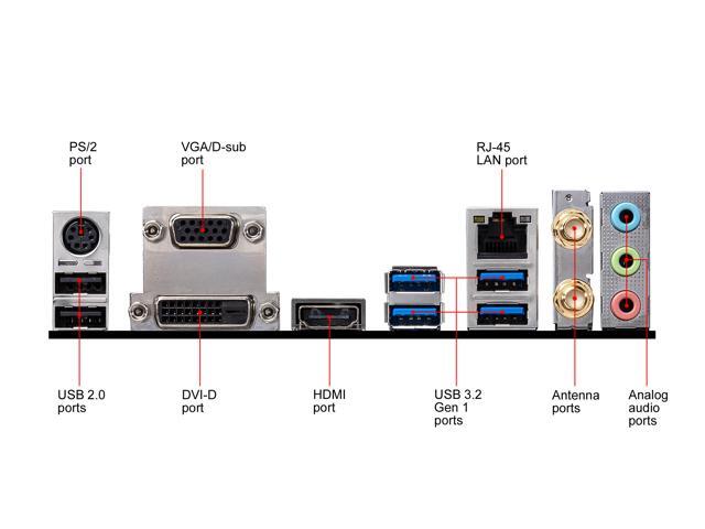 MSI B460M PRO-VDH WIFI LGA 1200 Micro ATX Intel Motherboard - Newegg.ca