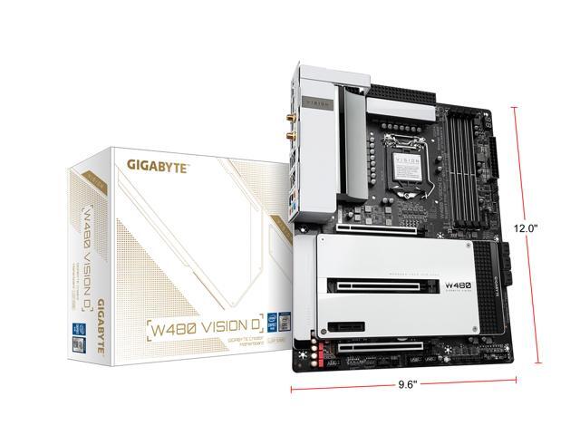 GIGABYTE W480 VISION D LGA 1200 ATX Intel Motherboard - Newegg.ca