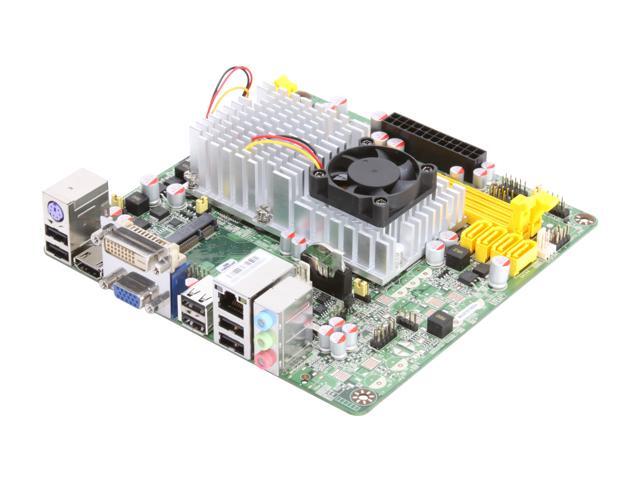 JetWay JNC63-330-LF Intel Atom 330 1.6GHz Dual Core Mini ITX ...