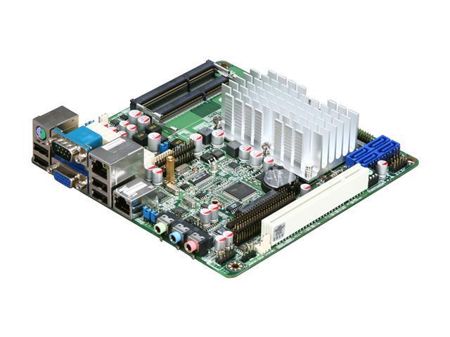 Open Box: JetWay JNC9C-550-LF Intel Atom N550 (1.5GHz, dual-core) Mini ITX Motherboard / CPU ...
