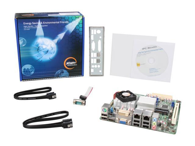 JetWay JNF81-T56N-LF AMD eOntario (G-Series) T56N Dual Core 1.6 GHz APU ...