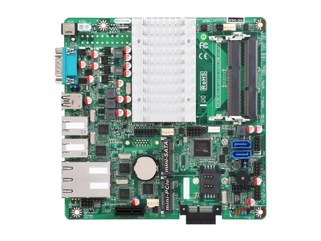 JetWay JNF9HG-2930 Intel Celeron N2930 SoC, 1.83GHz - 2.16GHz Burst, Quad-Core, 7.5W TDP/4.5W ...
