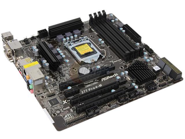 Refurbished: ASRock Z77 Pro4-M LGA 1155 Micro ATX Intel Motherboard ...