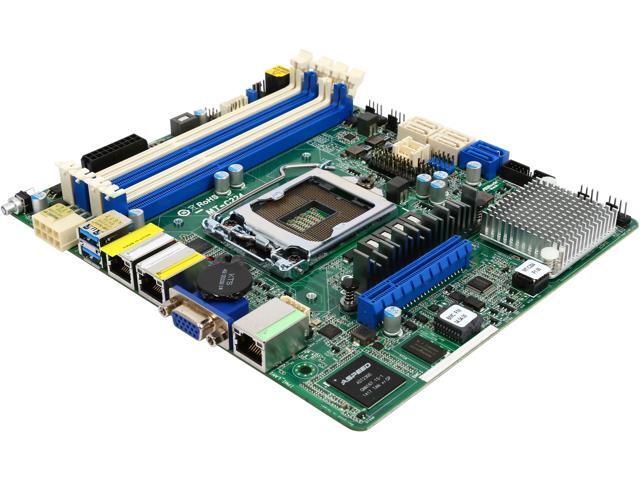 ASRock MT-C224 Extended mini ITX Server Motherboard - Newegg.com