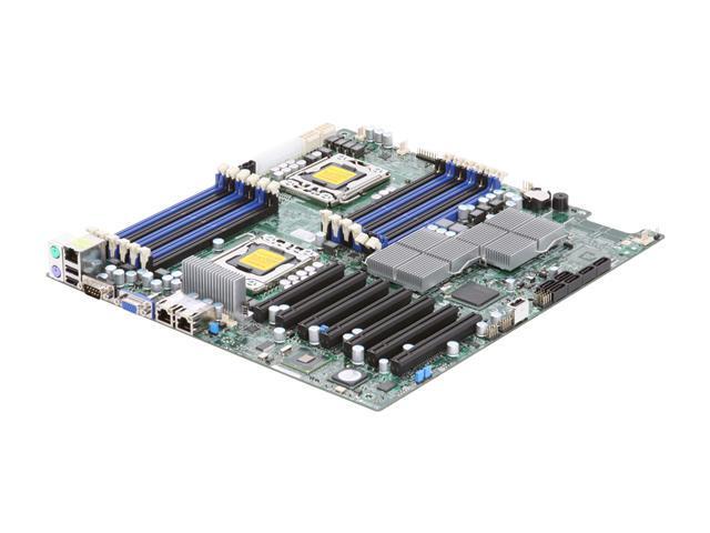 SUPERMICRO MBD-X8DTH-iF-O Dual LGA 1366 Intel 5520 Extended ATX Dual ...