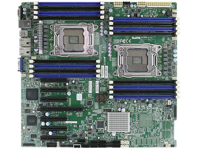 Supermicro X9DRH-iF Server Motherboard - Intel C602 Chipset - Socket R ...