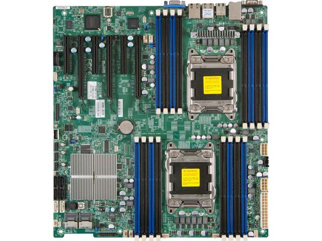Supermicro X9DRi-F Server Motherboard - Intel C602 Chipset - Socket R ...