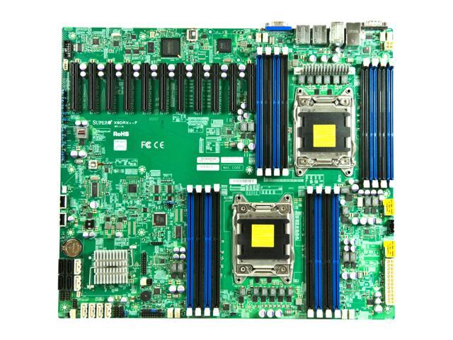 Supermicro X9DRX+-F Server Motherboard - Intel C602 Chipset - Socket R ...