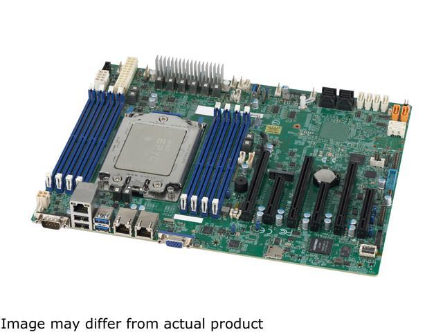 Open Box: SUPERMICRO MBD-H11SSL-I Mainboard, Installed with AMD EPYC Rome 16 Cores 7302P CPU ...