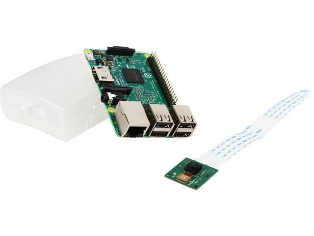 Open Box: Raspberry Pi 3 Model B Camera Kit - Newegg.com