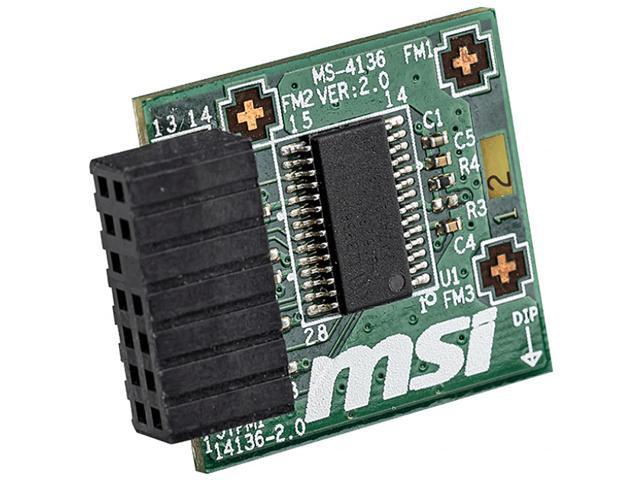 MSI Model TPM2 Infineon 9635 TPM-3.19 Module - Newegg.com