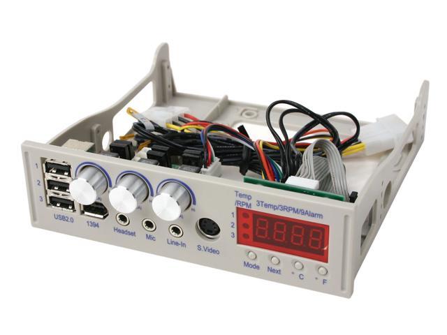 Multifunction Hi-Speed USB 2.0 Front Panel - Newegg.com